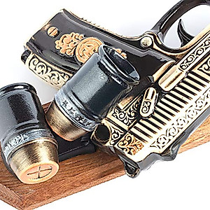 Warrior's Decanters_DECANTER for vodka whiskey brandy alcohol Bottle like GUN PISTOL, MILITARY GIFT
