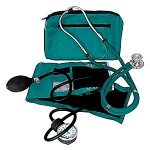Dixie EMS Blood Pressure and Sprague Stethoscope Kit - Teal