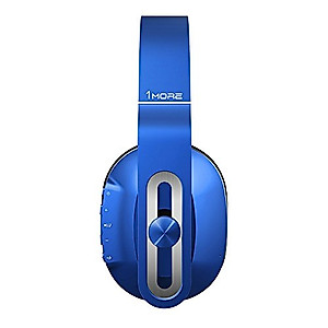 1MORE Wireless Over-Ear Headphones Bluetooth Comfortable Earphones with Bass Control, Durable Headband, Noise Cancellation Mic and in-Line Remote Controls Smartphones/PC/Tablet