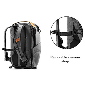 Peak Design Everyday Backpack V2 20L Charcoal, Camera Bag, Laptop Backpack with Tablet Sleeves (BEDB-20-CH-2)
