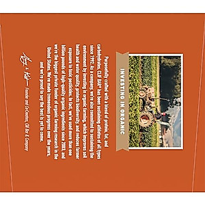 Clif Bar - Crunchy Peanut Butter - Made with Organic Oats - 11g Protein - Non-GMO - Plant Based - Energy Bars - 2.4 oz. (18 Pack)