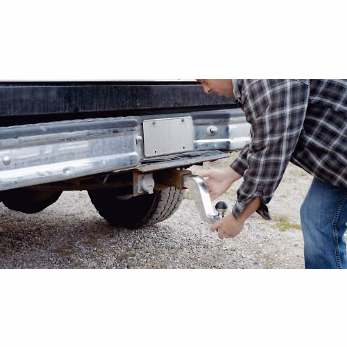 ANDERSEN HITCHES | Alumistinger | Aluminum Heavy Duty Hitch for Trucks | Trailer Hitch | 6" Drop, 2" Greaseless Ball | 6,000 lb. GTWR & 600 lb. Tongue Weight | 3510