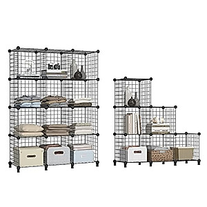 GIMTRR 12 & 6 Black Cube Storage Bundles