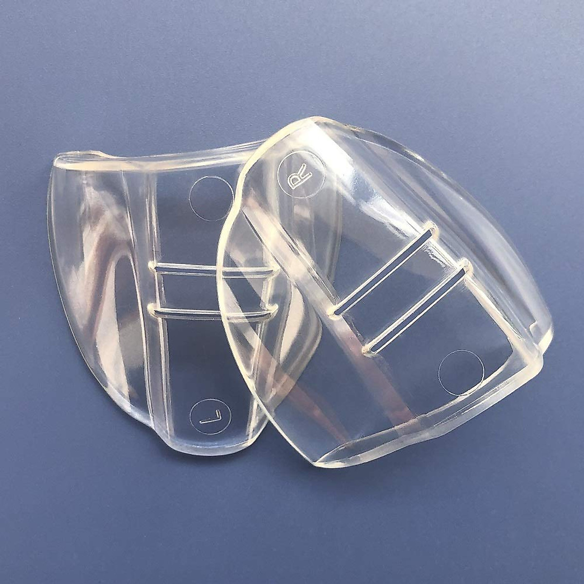 Safety Glasses Side Shields,FAteam 2 Pairs Universal Safety Clear Flexible Side Shields,Slip On Side Shields Fits All Eyeglasses Frames -(≤17mm frames universal).