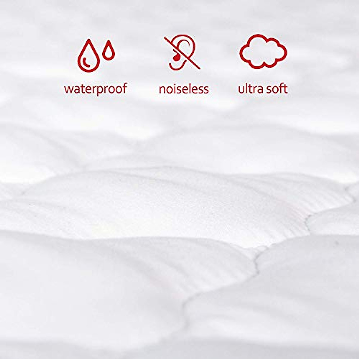 Pack N Play Mattress Pad Sheets Cover Waterproof, Soft Quilted Pack and Play Protector, 27" X 39" Fit Graco Pack N Play Crib Baby Portable Mini Cribs and Foldable Mattresses Pad
