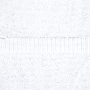 Juvale Monogrammed Fingertip Towels, Embroidered Letter L (11 x 18 in, White, Set of 4)