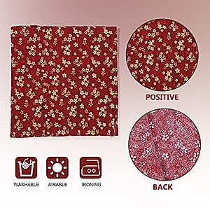 Amosfun 1PC Box Japanese wrapping cloth Gift- Wrapping Cloth reusable lunch bag square handkerchief gift wrapping cloth Decorative Wrapping Cloth lunch handbag scrapbook cotton convenient