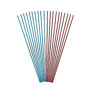 AMEYXGS 30Inch Archery Aluminum Arrow Shaft Spine 500 DIY Hunting Arrow Shaft for Compound Bow Recurve Bow Hunting Target Shooting (blue, 12pcs)