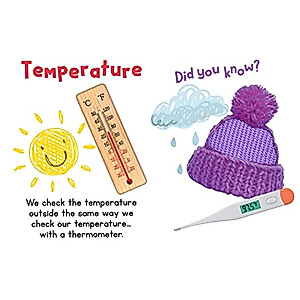 Weather - Children's Touch and Feel Board Book - Sensory Board Book