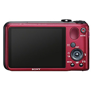 Sony Cyber-shot DSC-HX10V 18.2 MP Exmor R CMOS Digital Camera with 16x Optical Zoom and 3.0-inch LCD (Red) (2012 Model)