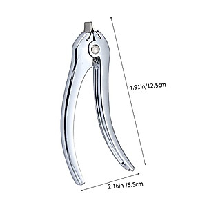 BESTonZON 3pcs Clam Opener Cover Clip Crab Tools Home Tools Specialty Tools Shellfish Clam Rake with Basket Seafood Opening Cutter Sturdy Clam Opening Tool Daily Use Clam Opener Clam Clip