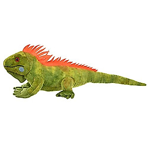 Wild Republic Iguana Plush, Stuffed Animal, Plush Toy, Kids Gifts, Cuddlekins, 15 Inches, Multi (12905)