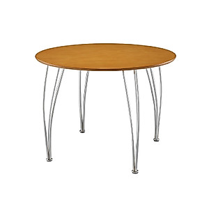DHP Bentwood Round Dining Table Top.Legs sold seperately, Natural Finish, Medium