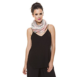 MELIFLUOS DESIGNED IN SPAIN Scarf for Women Lightweight Geometric Fashion Summer Fall Winter Scarves Shawl Wraps (F010-15)