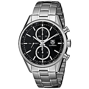TAG Heuer Men's CAR2110.BA0724 Analog Display Swiss Automatic Silver Watch