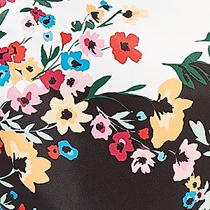 Karl Lagerfeld Paris Amour Tote, BLK/WHT Floral