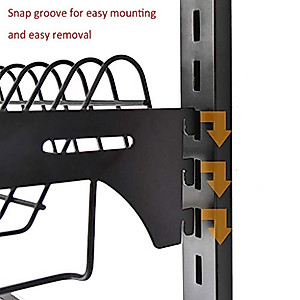 FEHUN Sinks,3-Layer 201 Stainless Steel Kitchen Wall-Mounted Dish Rack Drain Rack with Chopsticks Cage,Holder