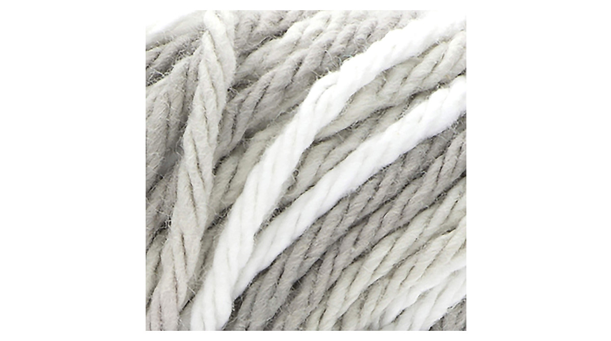 Lily SUGAR'N CR Greige Ombre Cotton Yarn for Knitting & Crocheting