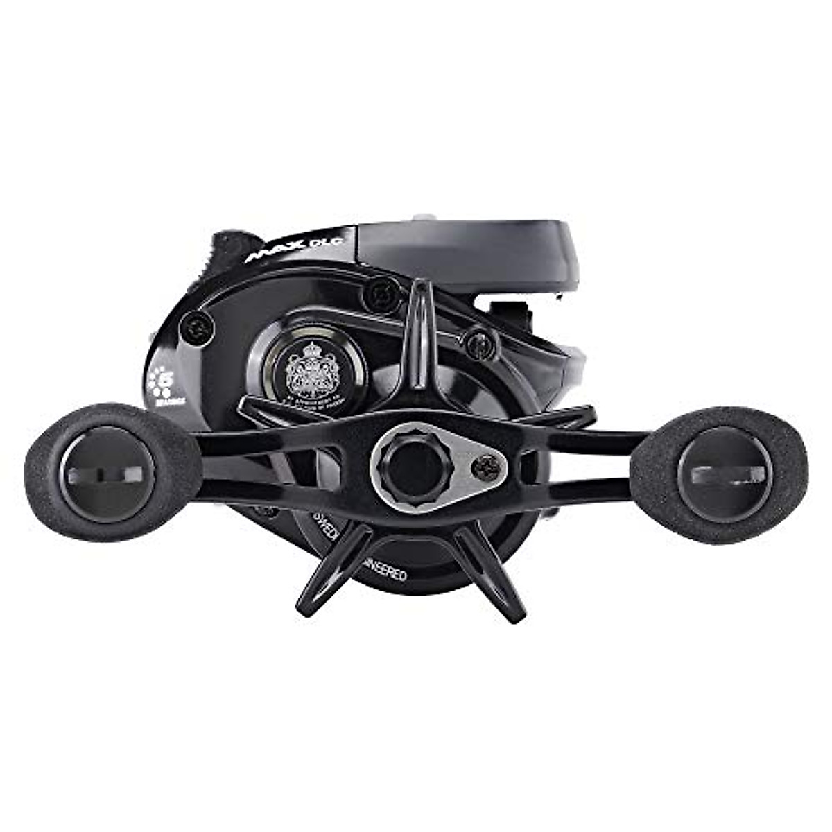 Abu Garcia Max DLC Low Profile Baitcast Fishing Reel, Black