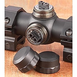 GOTICAL Ruger 10/22 and 3/8" Tactical 4x32 Compact Scope Rangefinder Reticle Hunting Riflescopes Cross-Hair Reticle and Ruger 10/22 Weaver and 3/8" Predrilled Receiver