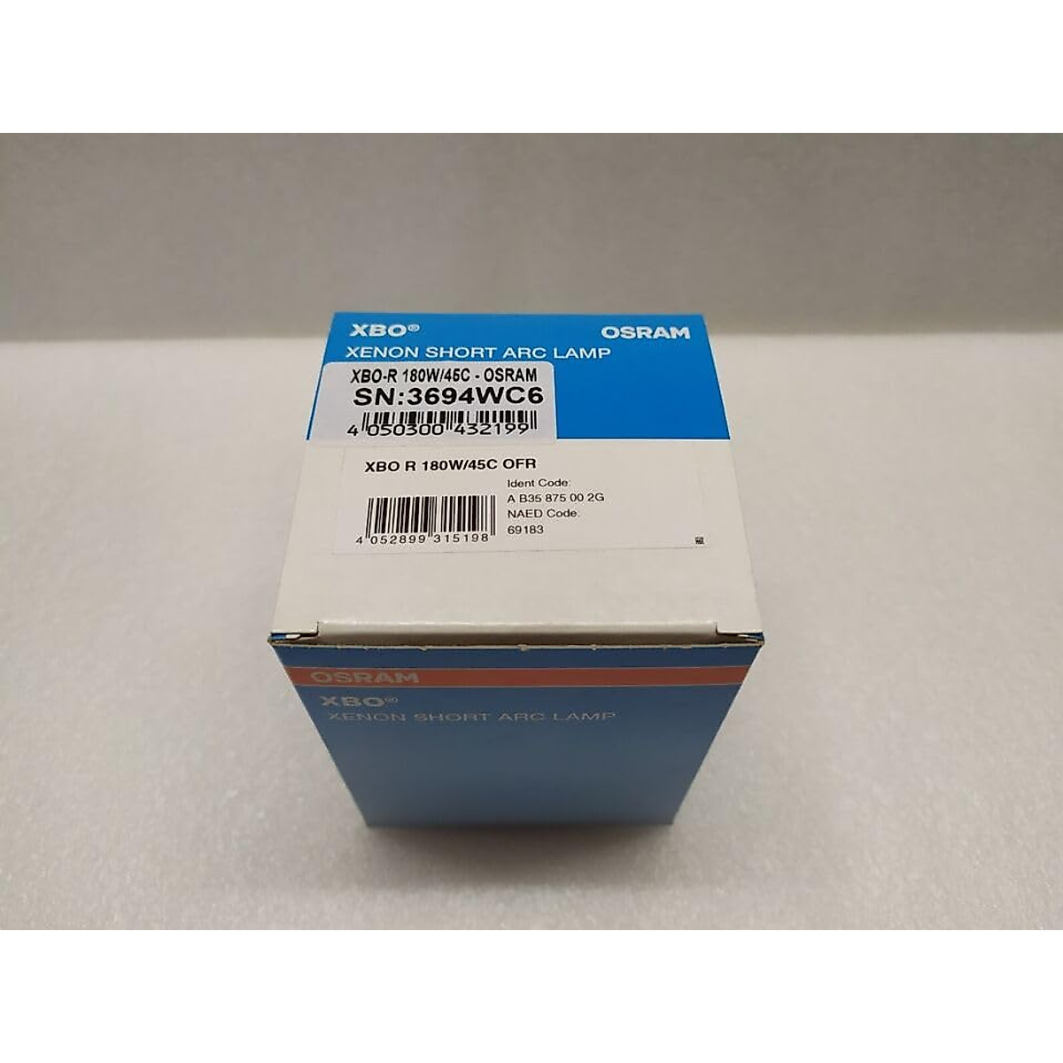 XBO-R 180W/45C - OSRAM OFR