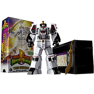 Mighty Morphin Power Rangers Megazord 7 inch Classic Figure Collector Set (White Tigerzord)