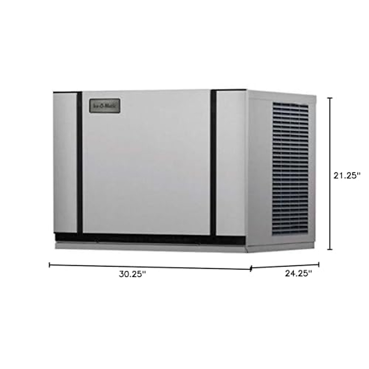 Ice-O-Matic CIM0330HA Elevation Series Modular Half-Dice Ice Machine, 305-Pound, NSF