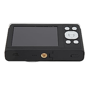 Digital Camera, IPS Digital Camera 2.88in Screen Antishaking 16X Zoom for Outdoor (Black)