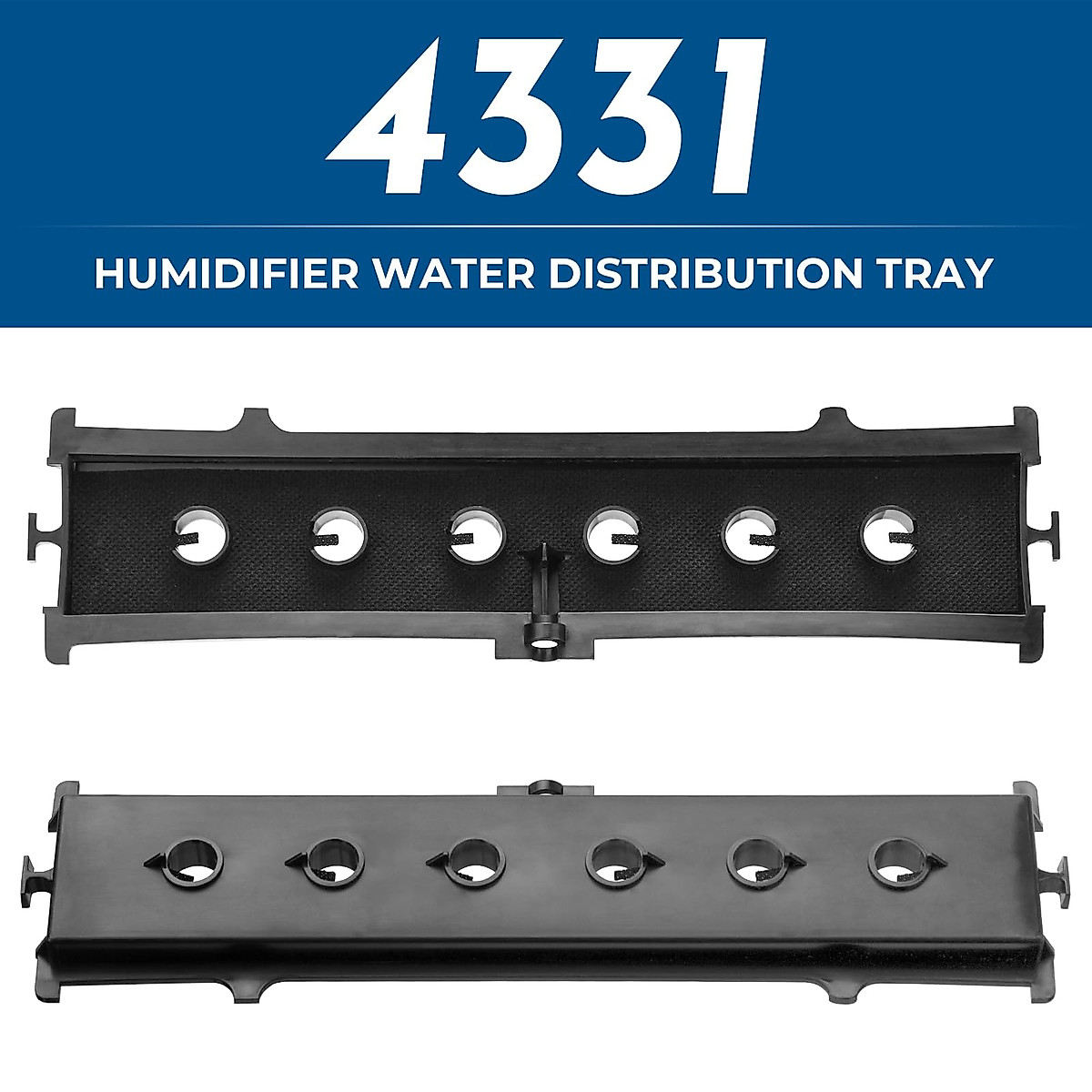 Pokin 4331 Humidifier Water Distribution Tray Replacement for Aprilaire 600 Series Humidifiers,Replacement Part for Aprilaire Humidifier Models 600,600A,600M