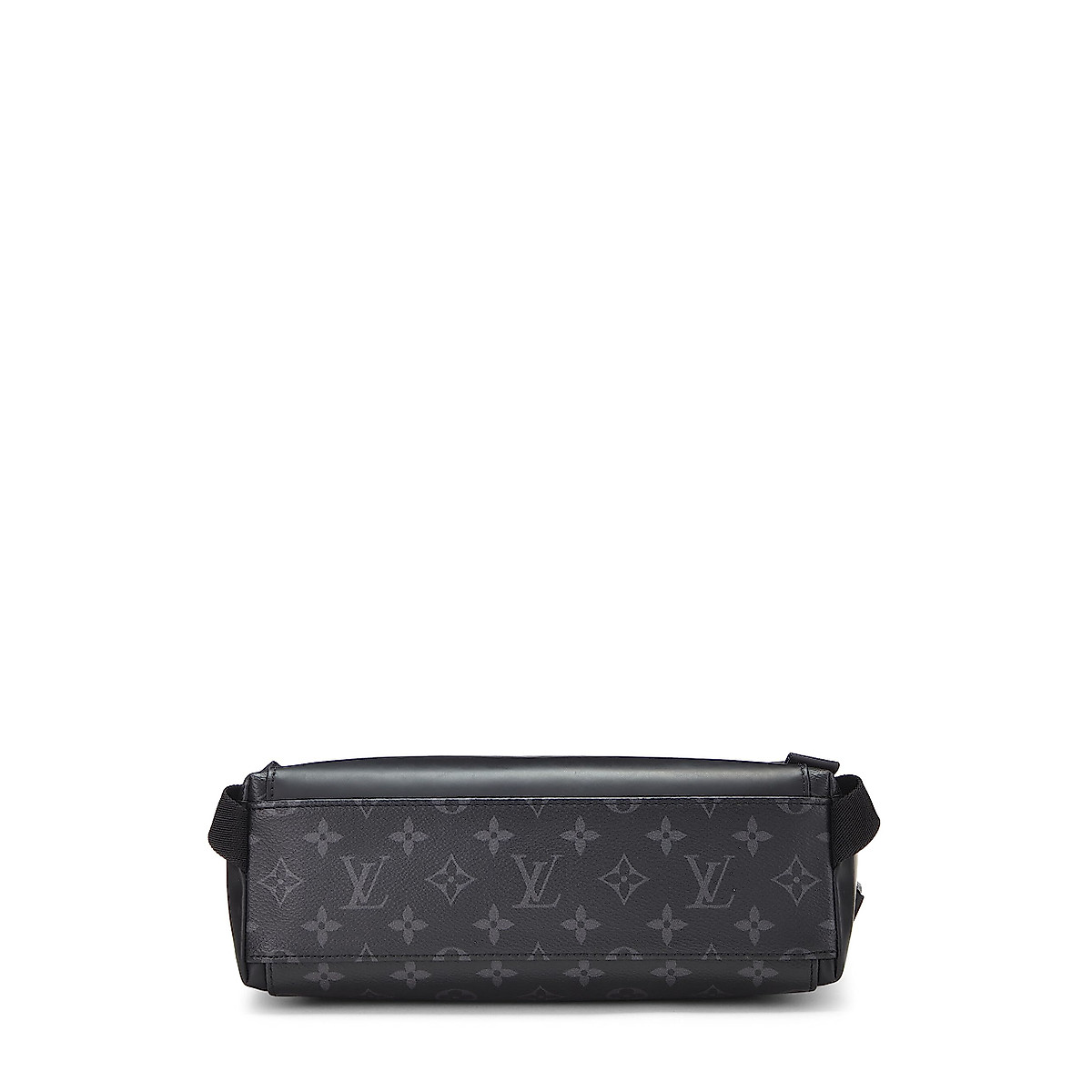 Louis Vuitton, Pre-Loved Black Monogram Eclipse Voyager Messenger PM, Black