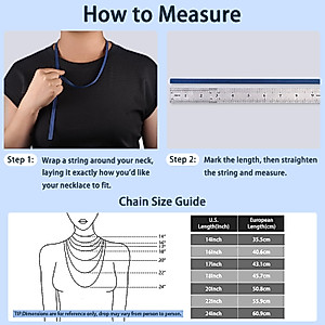 Jewlpire 18k Over Gold Chain Necklace for Women, 1.1mm Cable Chain Gold Chain for Women Shiny & Sturdy Women's Chain Necklaces, 14 Inches