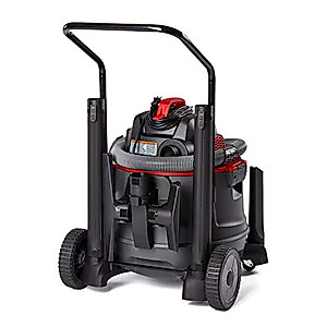 RIDGID 62718 Red 14 gallon RT1400 Wet/Dry Vacuum, Dark Gray and Red