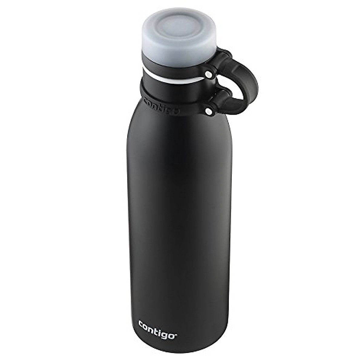 Contigo Matterhorn Stainless Steel Water Bottle, 20 oz - Matte Black (3-Pack)