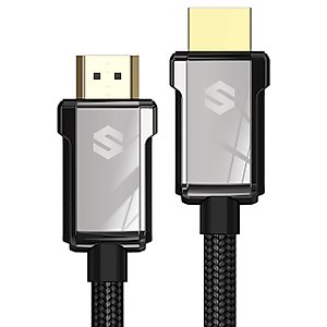 Silkland HDMI ARC Cable for Soundbar 6.6FT, High Speed 48Gbps HDMI 2.0 Cable, [4K, HDR, HDCP 2.2, Ethernet], Compatible for Samsung, Vizio, Sono, Bose, LG Sound bar, UHD TV