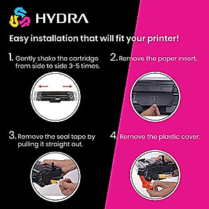 Hydra Compatible Toner Cartridge Replacements for Xerox Phaser 7100 (2 Black, 1 Cyan, 1 Magenta, 1 Yellow, 5-Pack)