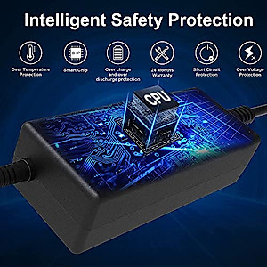 90W Universal AC Adapter Laptop Charger Replacement for Dell HP Acer Asus Lenovo IBM Toshiba Samsung Sony Fujitsu Gateway Notebook Ultrabook Chromebook Power Supply Cord with 16 Tips