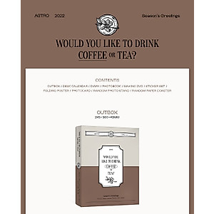 FANTAGIO ASTRO - 2022 SEASON'S GREETINGS+Extra Photocards Set (COFFEE ver.)