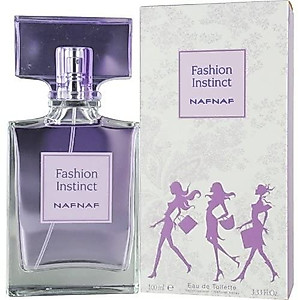 Parfums Naf Naf Fashion Instinct Eau de Toilette Spray for Women, 3.33 Ounce