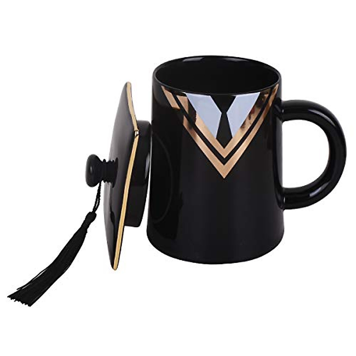 Vencer 2023 ''Happy Graduation'' Graduation Present/Bachelor's Degree Present-Graduation Cap Mug Bachelor Cap as Graduation Party Supplies,Graduation Decorations,Back to School Present,VCM-21