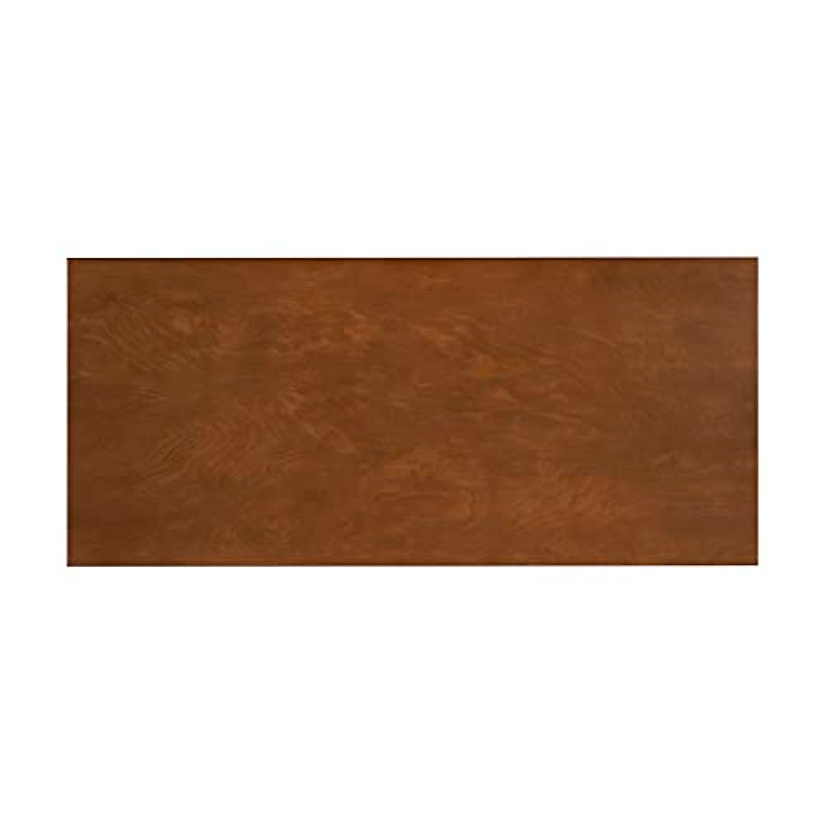 Linon Melissa Mid-Century Walnut Desk, 42" W x 19" D x 30" H