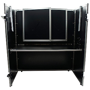 Harmony Audio Cases HCDJSTANDT Compact Fold Out Portable DJ Workstation Table