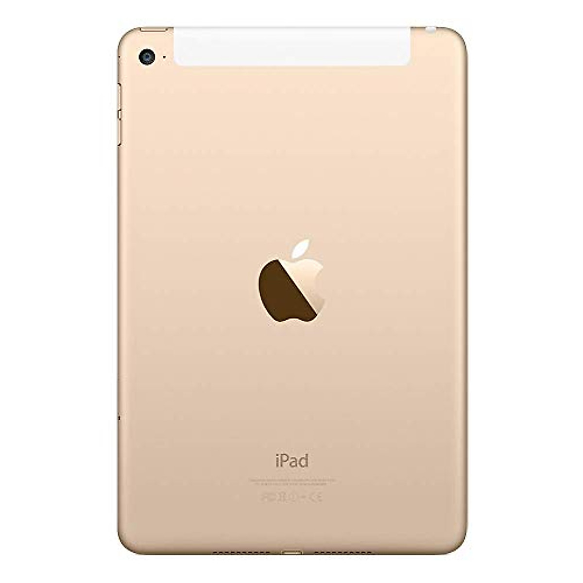 Apple iPad Mini 4 (128GB, Wi-Fi + Cellular, Gold) (Renewed)
