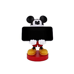 Exquisite Gaming Cable Guys: Disney Mickey Mouse Phone Stand & Controller Holder - Officially Licenced Figure - Exquisite Gaming
