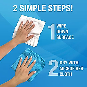 MiracleWipes for Leather Cleaning & Conditioning, Vehicle, Furniture, Shoes, Jacket, Interior, Upholstery, Cleans, Protects, and Moisturizes Leather, Prevent Fading and Cracking - 30 Count