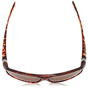 Tag Heuer 66 6044 211 651003 Rectangular Sunglasses, Tortoise Brown, 65 mm