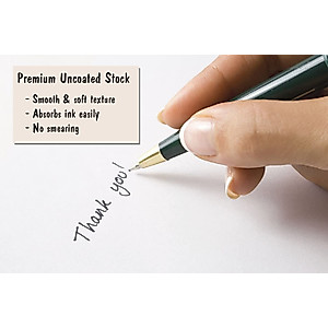 100 Wedding Thank You Cards from the New Mr and Mrs | 4x6 Bulk Thank You Cards with Envelopes | Wedding Shower Beyond Grateful Thank You Notes for Wedding, Bridal Shower and Baby Shower