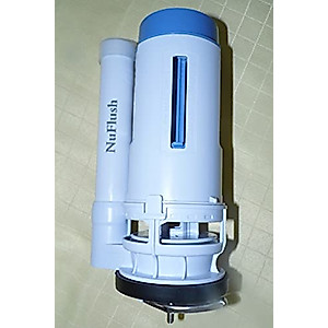 American Standard Dual Flush Valve Replacement for 2 inch One Piece Toilet 10 inches Tall by NuFlush