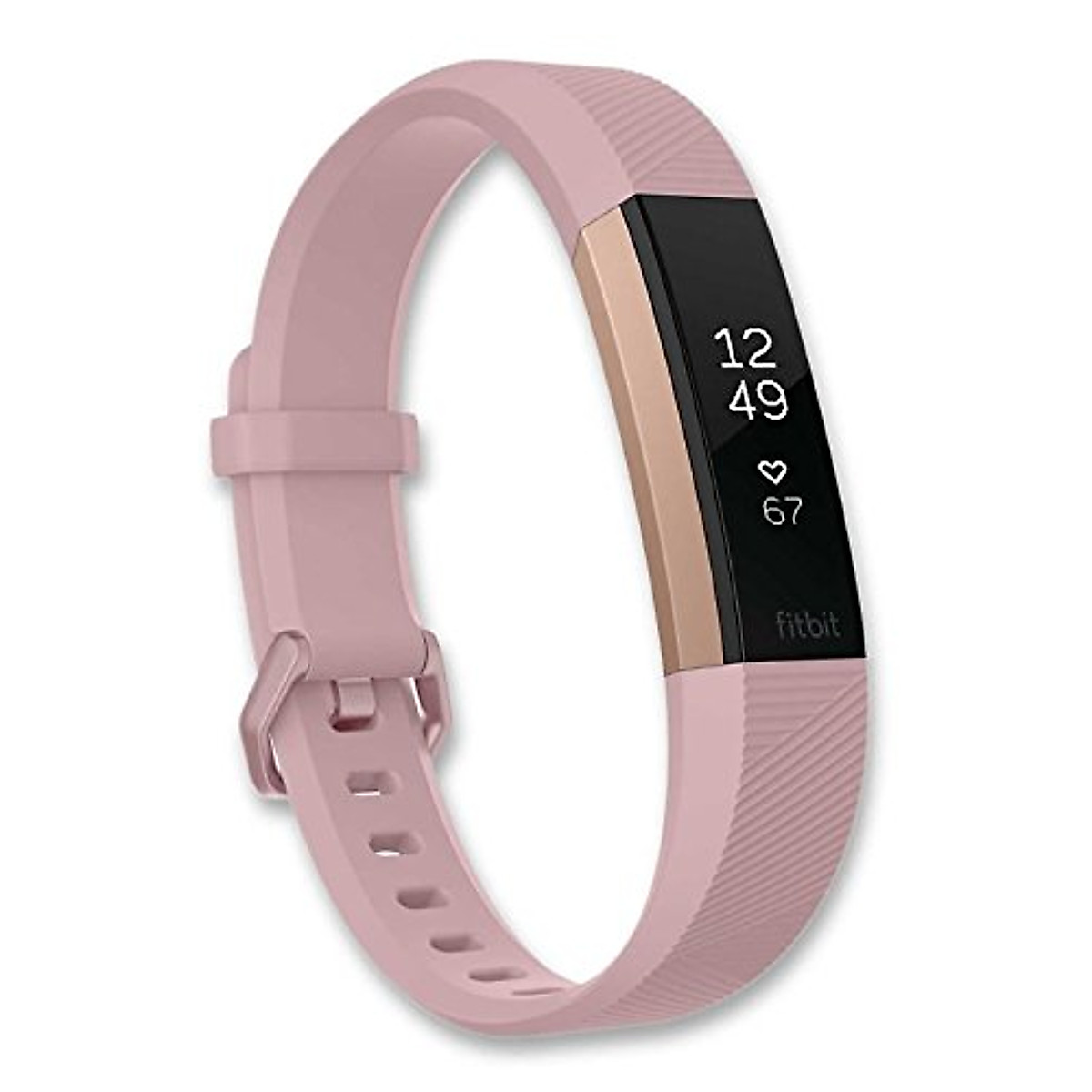 Fitbit Alta HR and Alta Classic Accessory Band (Pink, Large)