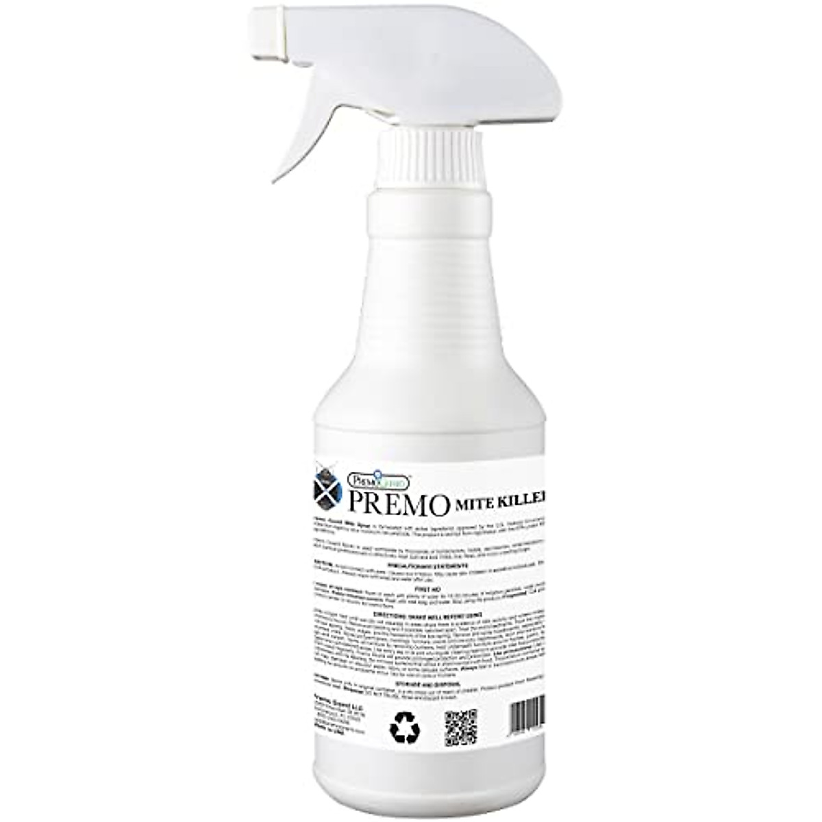 Mite Killer Spray by Premo Guard 32 oz – Treatment for Dust Spider Bird Rat Mouse Carpet and Scabies Mites – Fast Acting 100% Effective – Child & Pet Safe – Best Natural Extended Protection