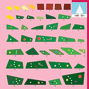 Paint by Sticker Kids: Christmas: Create 10 Pictures One Sticker at a Time! Includes Glitter Stickers